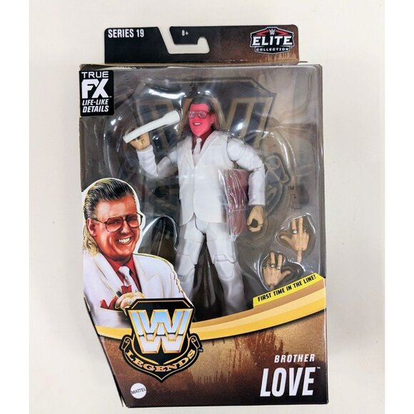 Mattel | Toys | New Mattel Wwe Brother Love Elite Collection Series 9 ...
